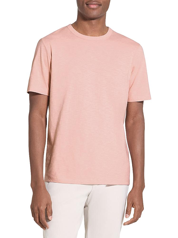 THEORY essential tee in cosmos slub cotton